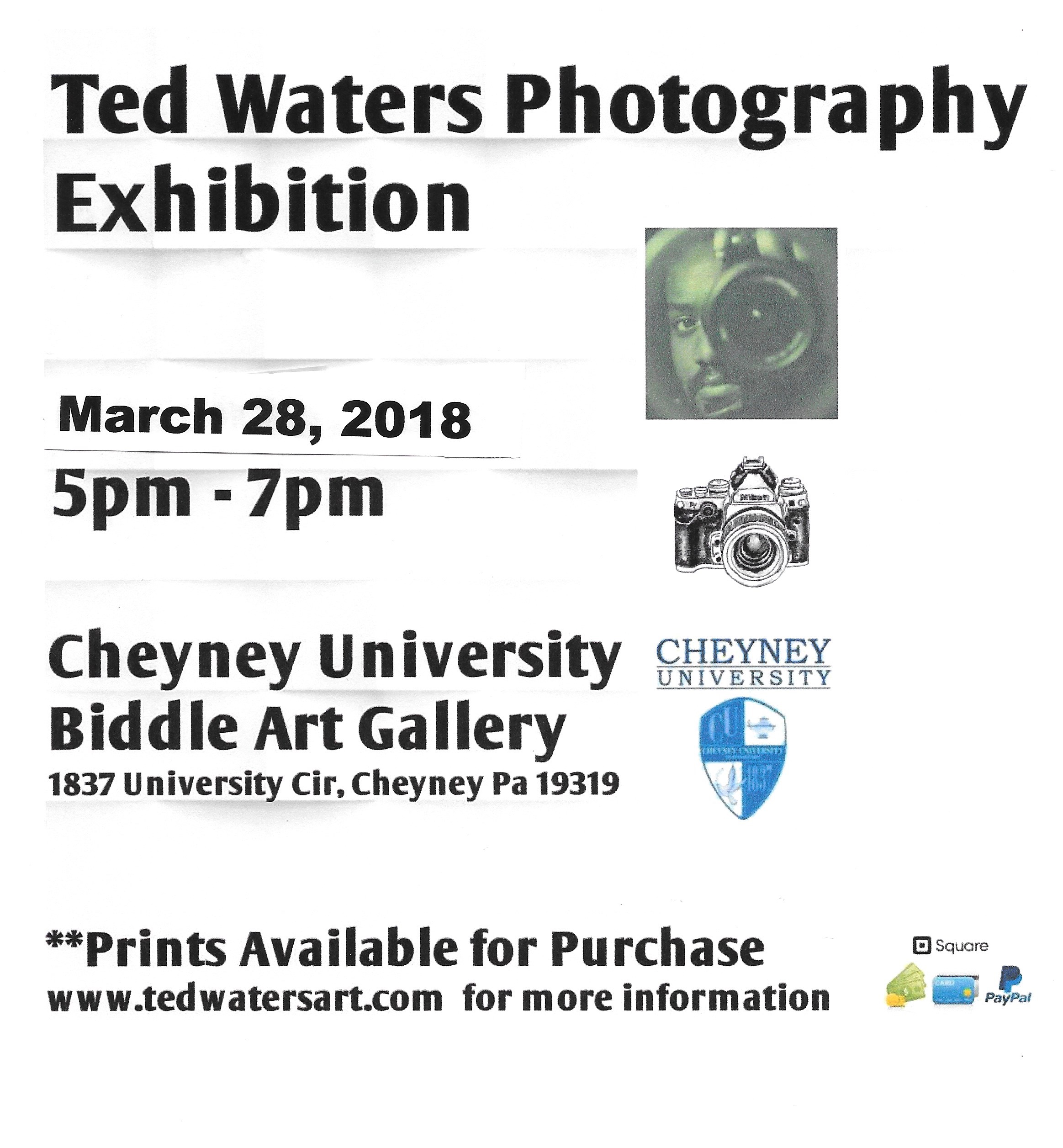 CU Alumni Ted Waters to Showcase Photography Exhibit in the Biddle Hall ...